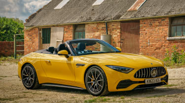 Mercedes-AMG SL43 2023 review – pictures | evo
